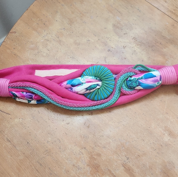 Rhea | Accessories | Rhea Vintage Wrap Puffy Fabric Belt With ...